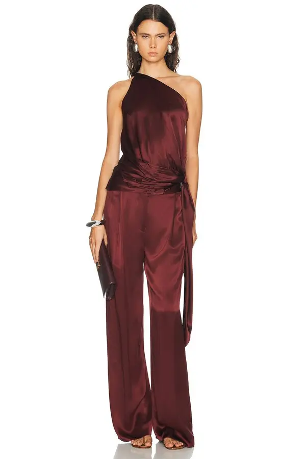 THE SEI Asymmetric Tail Drape Top