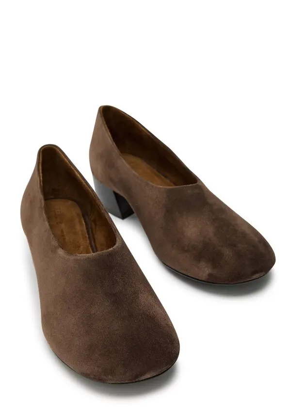 Khaite Marcy 30 Suede Pumps