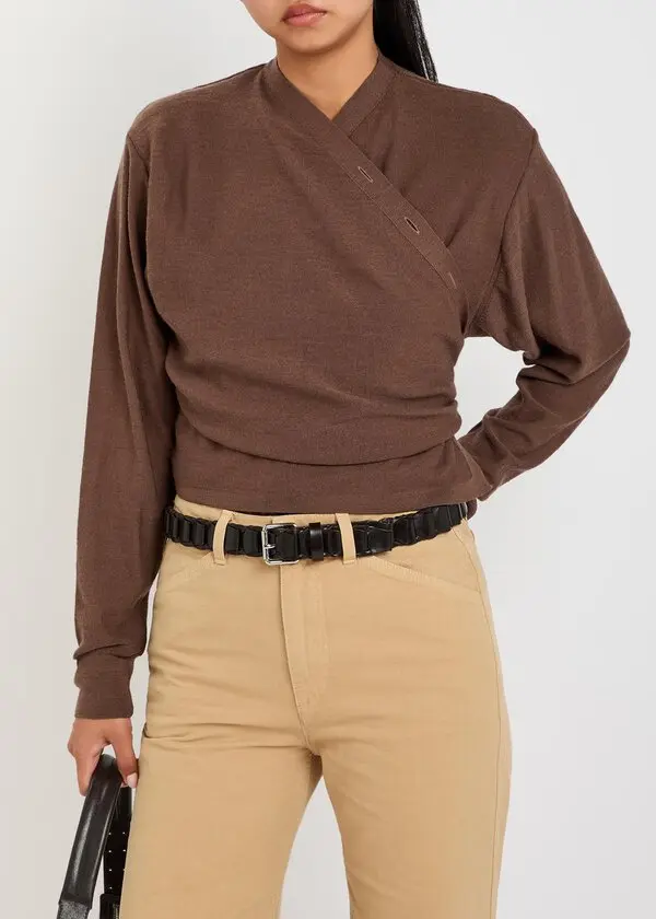 LEMAIRE Link Leather Belt