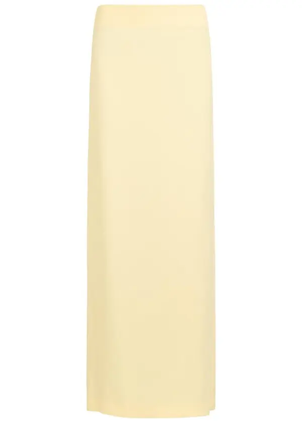 ARMARIUM Florence Stretch-satin Maxi Skirt