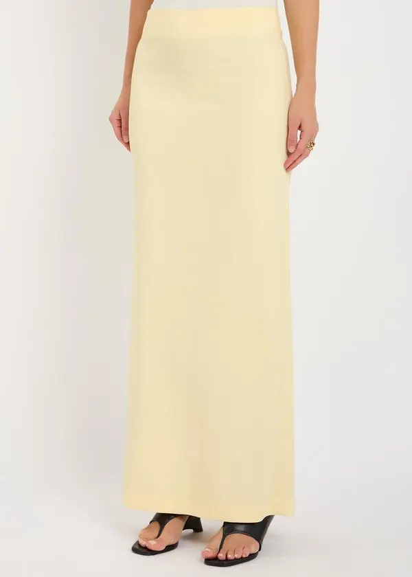 ARMARIUM Florence Stretch-satin Maxi Skirt