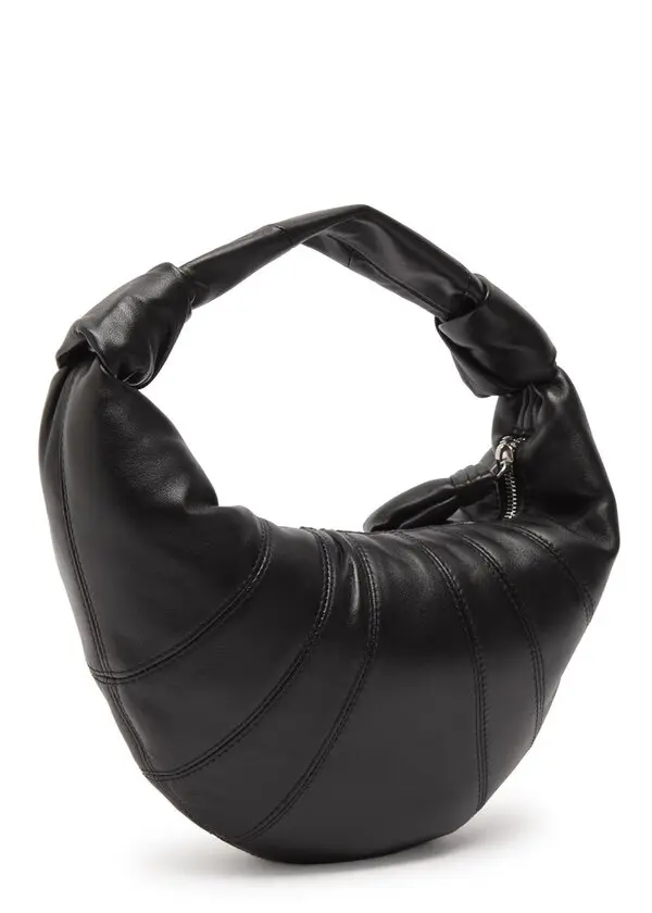 LEMAIRE Fortune Croissant Mini Leather Top Handle Bag
