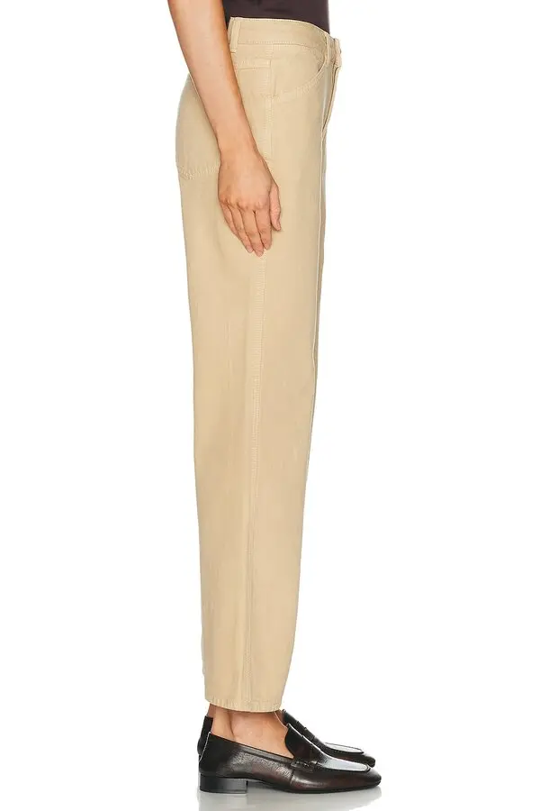LEMAIRE Flared 5 Pockets - Straw
