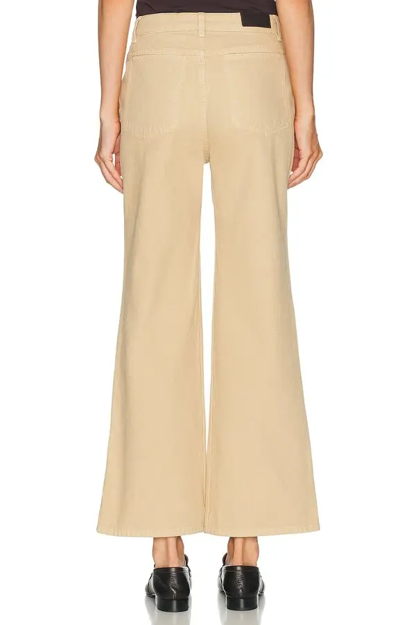 LEMAIRE Flared 5 Pockets - Straw