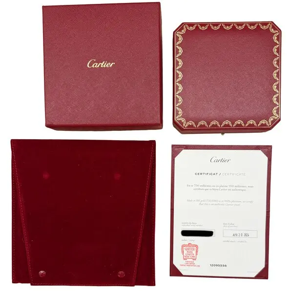 Cartier Yellow Gold Diamond Love Necklace