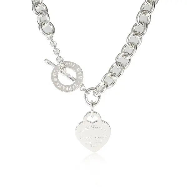 Tiffany & Co. Return To Heart Pendant Necklace - Sterling_silver
