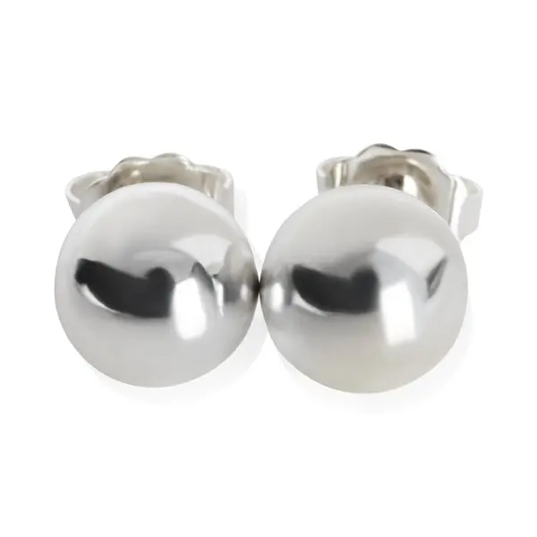 Tiffany & Co. Sterling Silver 8mm Hardwear Ball Earrings - Sterling_silver