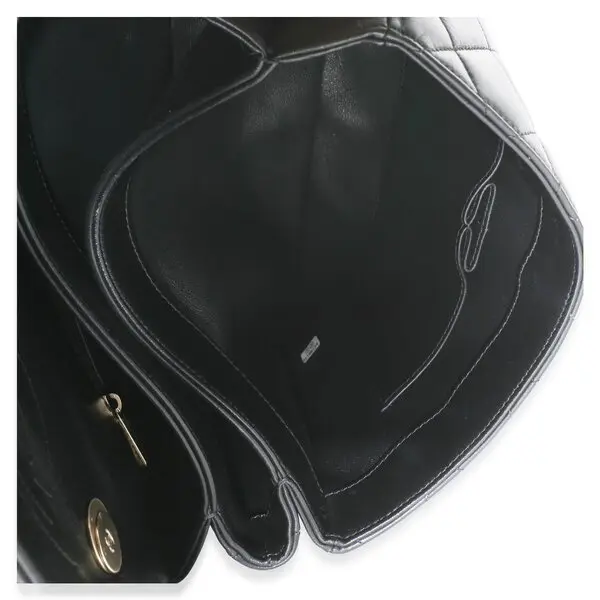 Chanel Quilted Lambskin Trendy Top Handle Bag