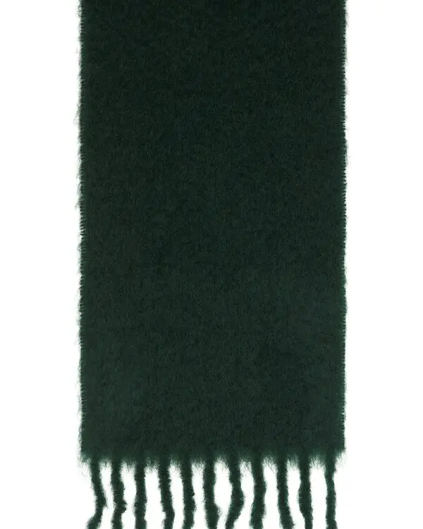 THE ROW Creana Scarf - Bottle Green