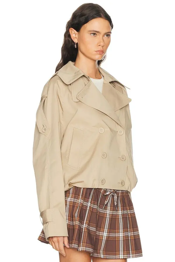 Acne Studios Oleo Twill Trench Jacket