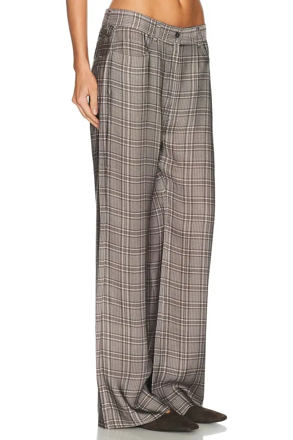 Acne Studios Poltana Check Fluid Trouser