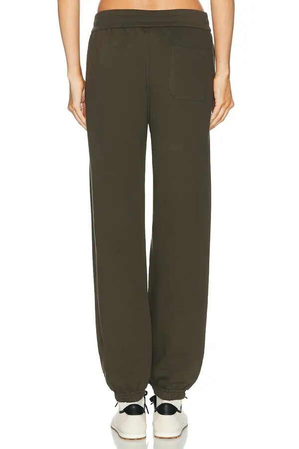 JIL SANDER Cotton Fleece Lined Jogger Sweatpants