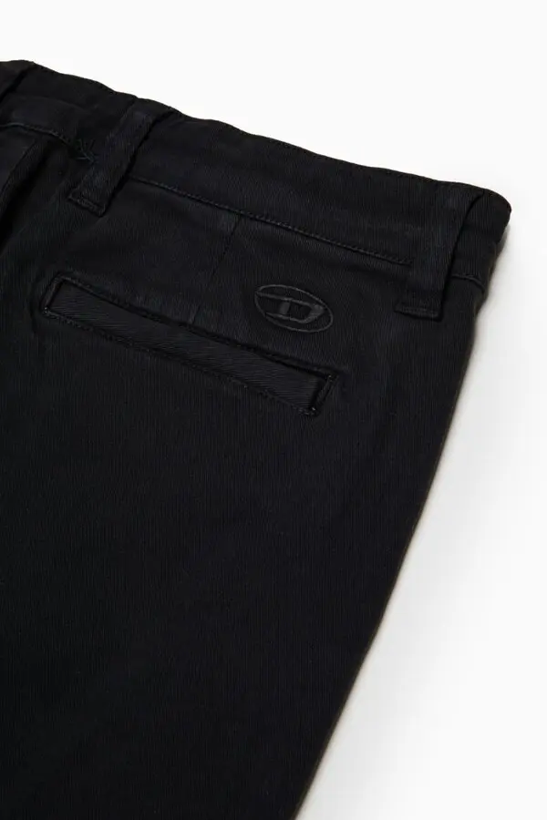 DIESEL® Embroidered-logo Trousers
