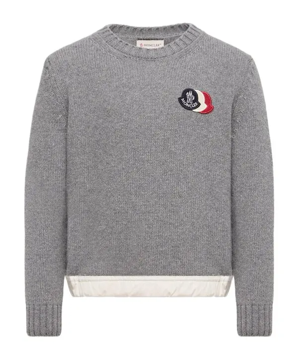 Moncler Wool Cashmere Knit Sweater