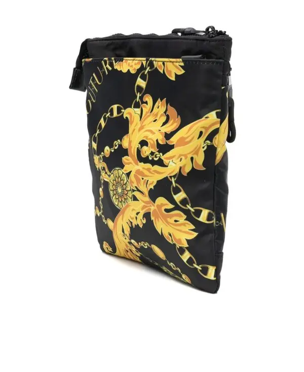 Versace Baroque-pattern Printed Shoulder Bag