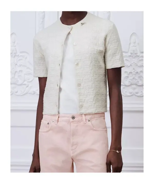 Dior Short-sleeved Cardigan