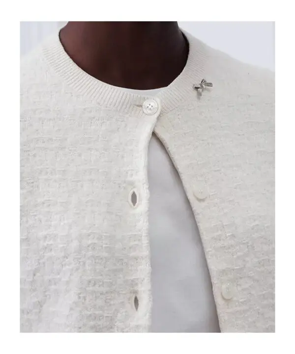 Dior Short-sleeved Cardigan