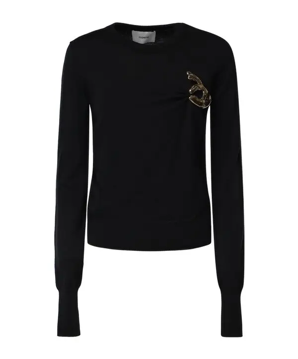 Coperni Embellished Knitted Jumper