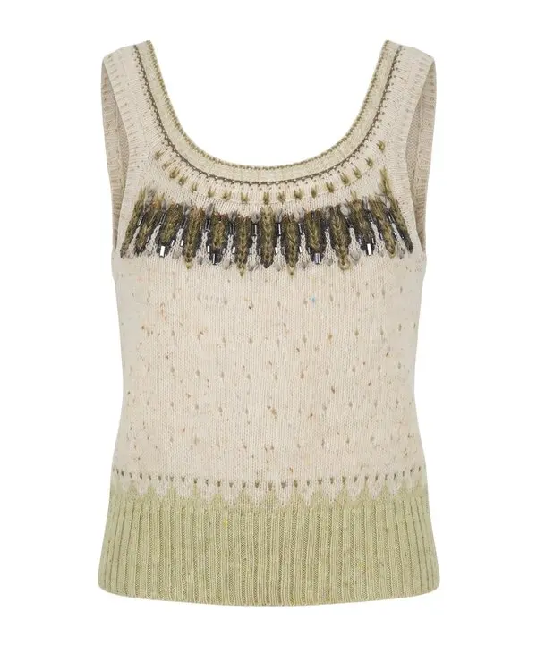 Ermanno Scervino Ribbed Camisole