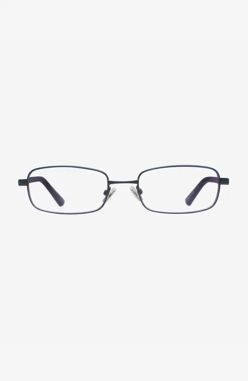 REALITY EYEWEAR Rectangular Reader Glasses - Matt Black