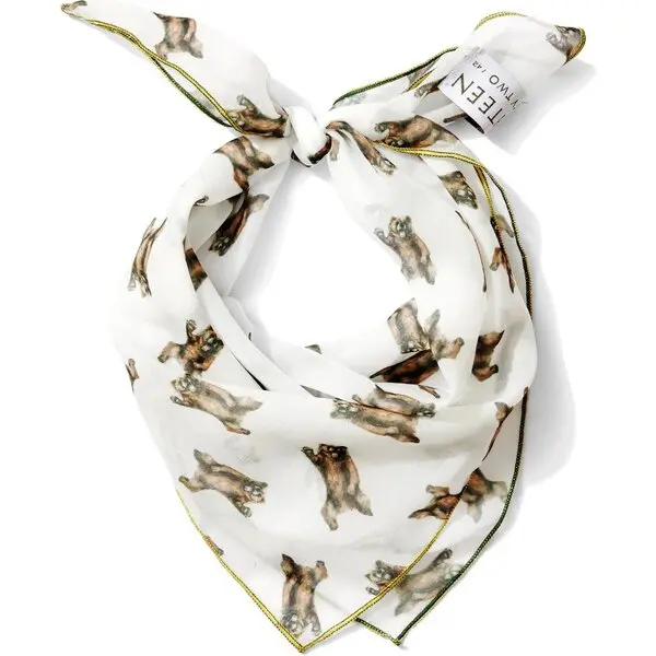 EIGHTEEN FORTY TWO Chiffon Scarf - Bears