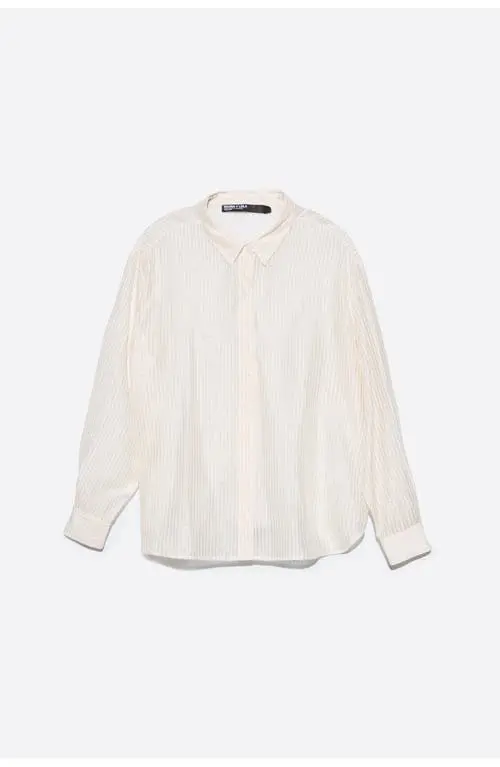 Bimba Y Lola Straight Striped Shirt