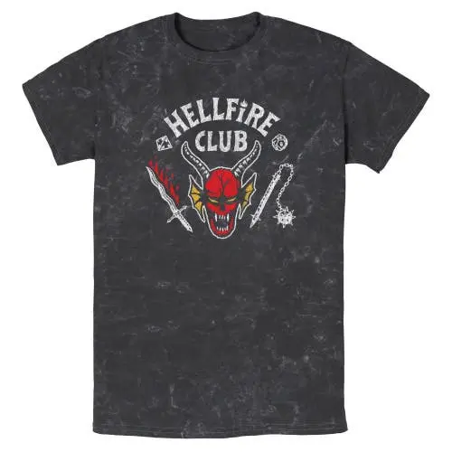 STRANGER THINGS Hellfire Club Costume T Shirt