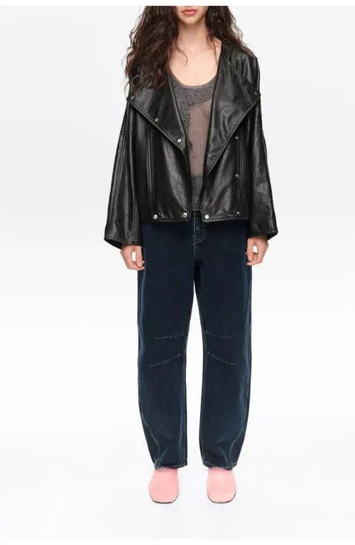 Bimba Y Lola Metallic Openwork Fitted Top