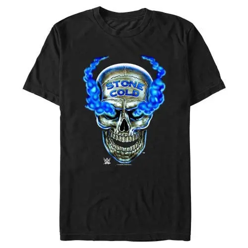 WWE Stone Cold Smoke Skull T Shirt