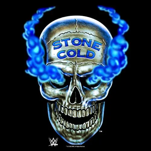 WWE Stone Cold Smoke Skull T Shirt
