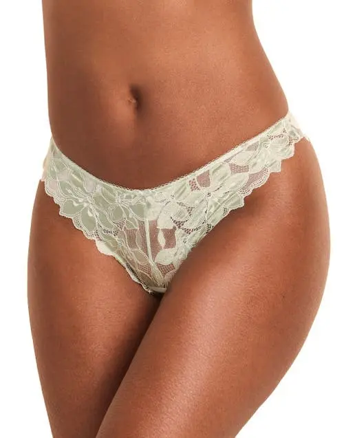 ADORE ME Mellody Brazilian Panties - Light Green