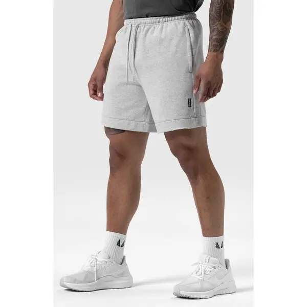 ASRV Tech Essential Sweat Shorts - Heather Grey