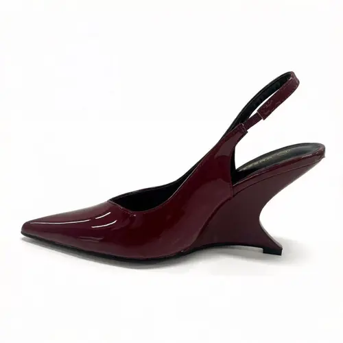 KNEETOES Moonelle Wedges - Maroon