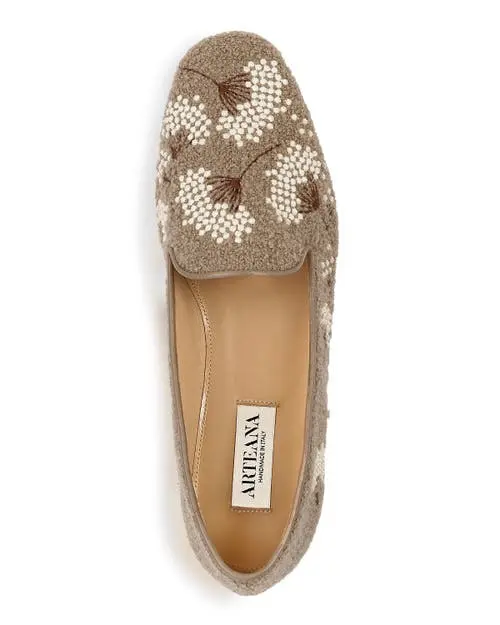 ARTEANA Alea Smoking Slipper - Beige