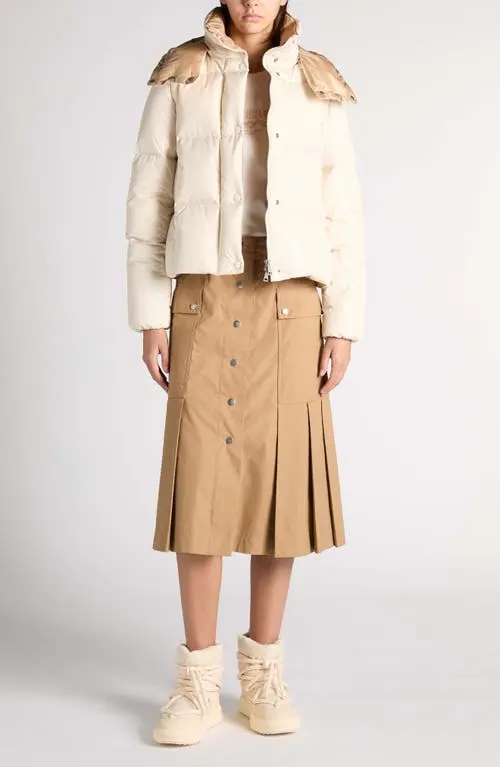 Moncler Castelnew Down & Feather Puffer Jacket