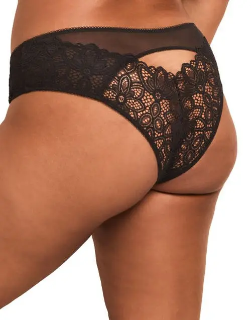 ADORE ME Elska Cheeky Panties - Black