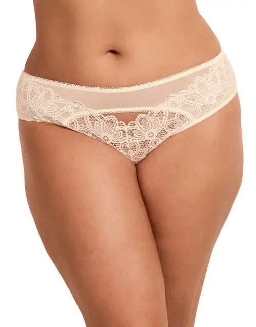 ADORE ME Elska Cheeky Panties - Light White
