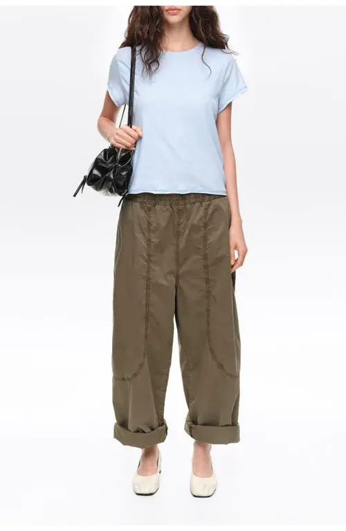 Bimba Y Lola Topstitched Pocket Joggers
