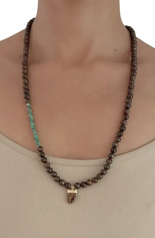 HOUSE OF OLIA Horn Pendant Necklace
