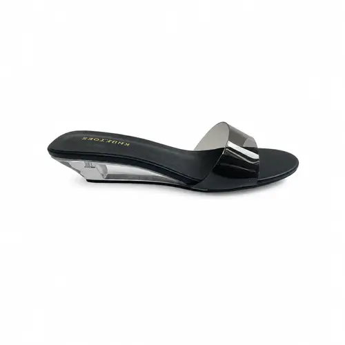 KNEETOES Lexi Slip Ons - Black