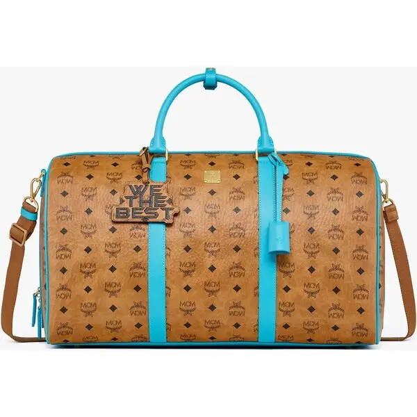 Mcm X We The Best Ottomar Weekender Bag In Visetos