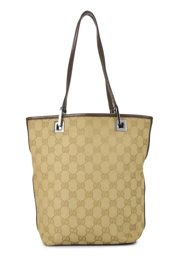Gucci Original Gg Canvas Bucket Shoulder Bag