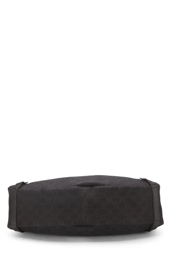 Gucci Gg Monogram Tote Bag - Brown