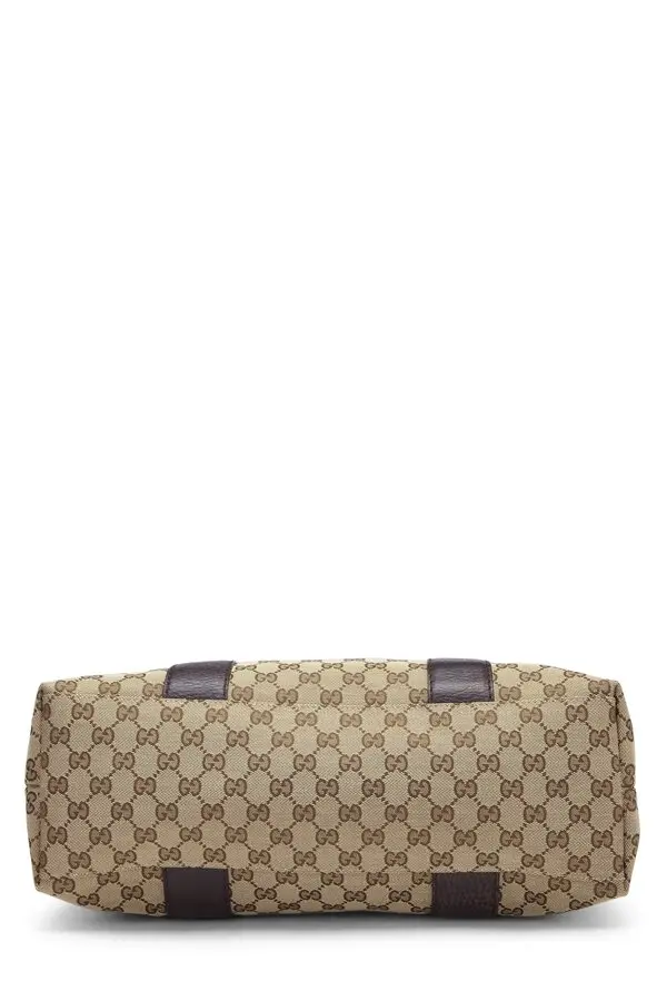 Gucci Original Gg Bamboo Bar Tote