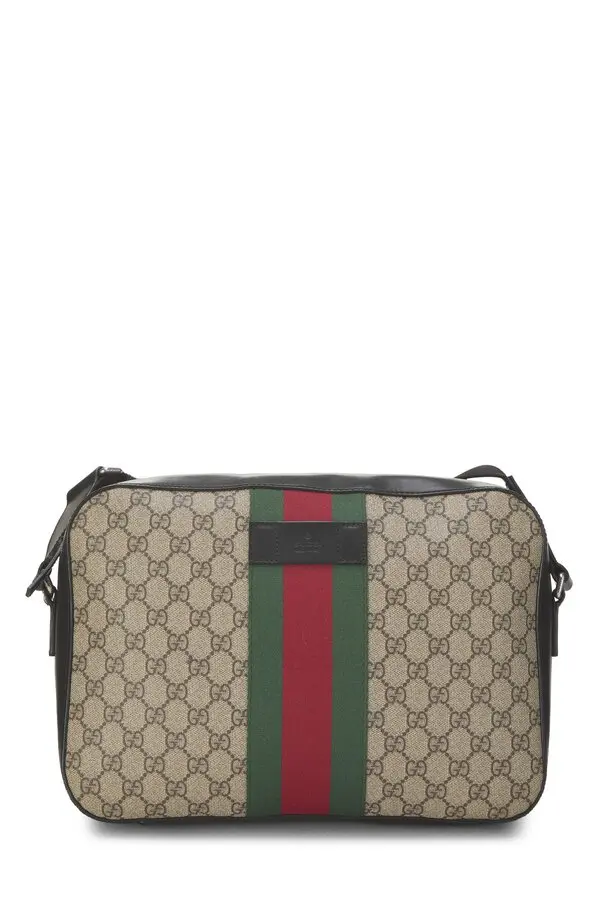 Gucci Original Gg Supreme Canvas Web Messenger