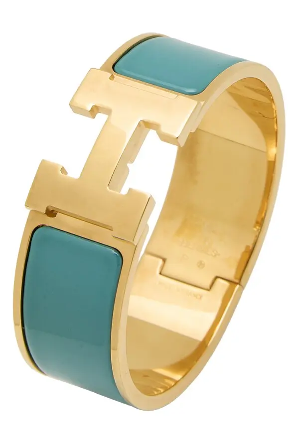 Hermès Clic Clac H Pm Bracelet - Blue