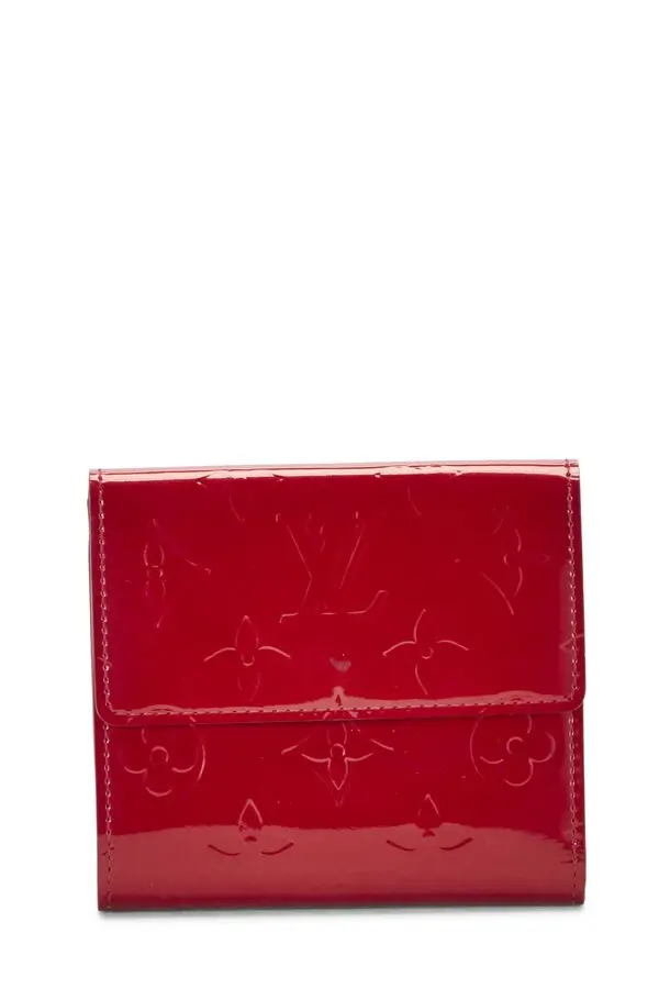 LOUIS VUITTON Monogram Vernis Elise Wallet