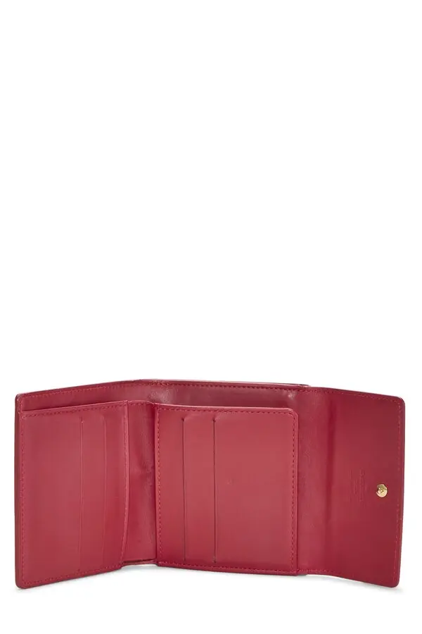 LOUIS VUITTON Monogram Vernis Elise Wallet