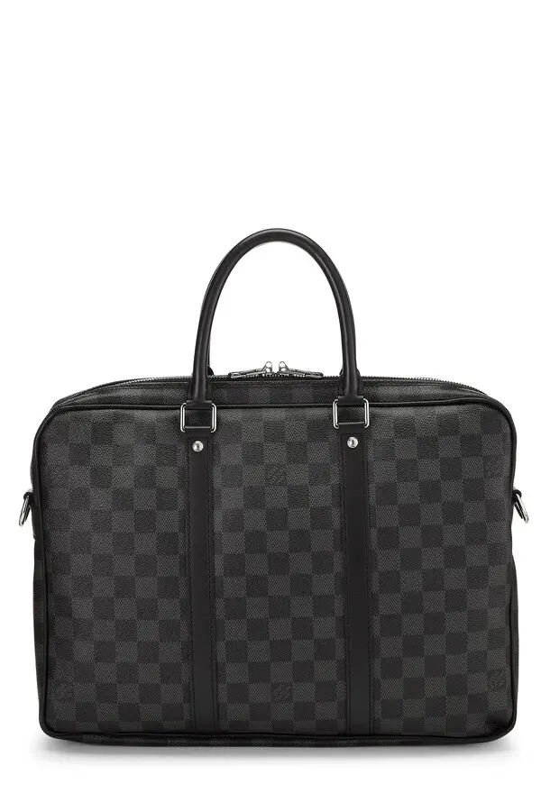 LOUIS VUITTON Damier Graphite Porte Documents Voyage