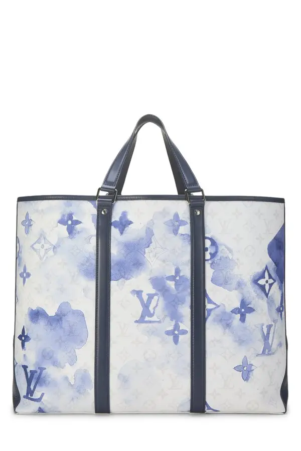 LOUIS VUITTON Watercolor Monogram Tote - Blue